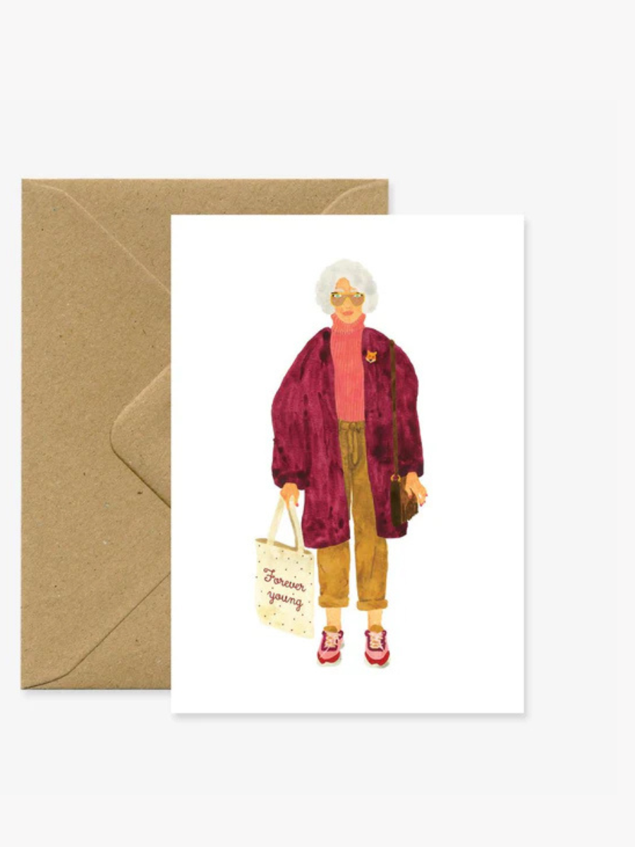 Forever Young - A6 Card for sale in-store or delivery