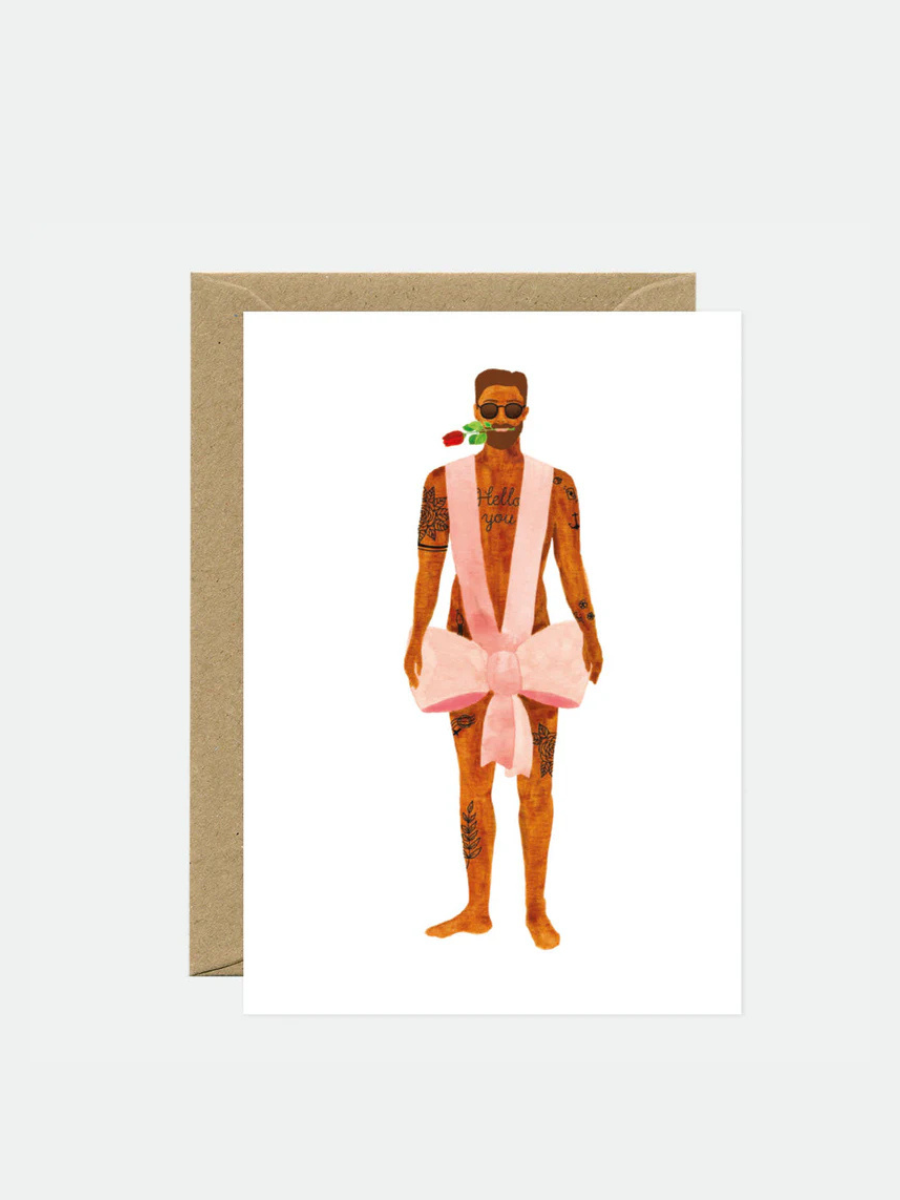 Man Gift - A6 Card for sale in-store or delivery